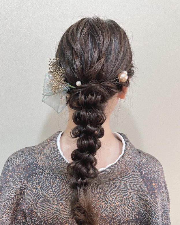 京都着物レンタルMOCOMOCOのヘアセット - 京都着物レンタルMOCOMOCO